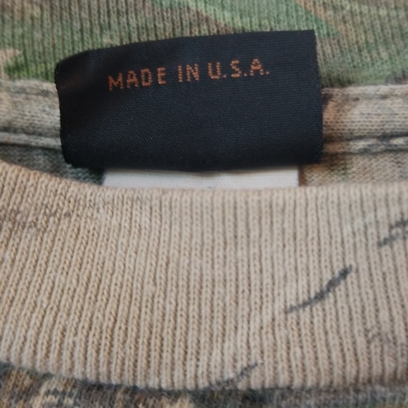 Realtree | Shirts | Vintage 9s Realtree Rattlers Brand Camo Tshirt ...